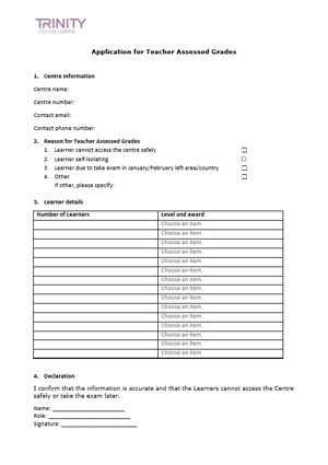 ESOL Skills for Life - Teacher Assessment Grades Resources