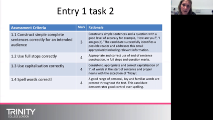 ESOL Skills for Life - Teacher Assessment Grades Resources
