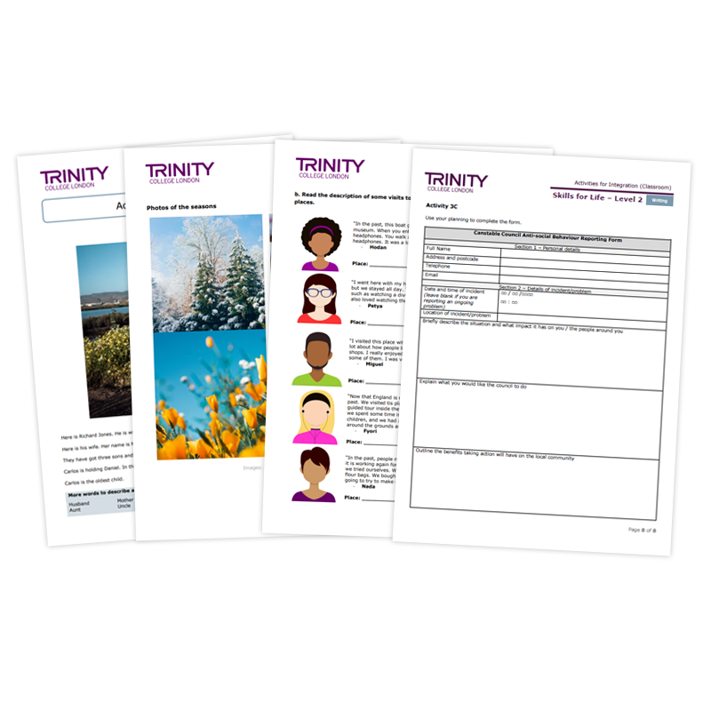 ESOL Activities for integration